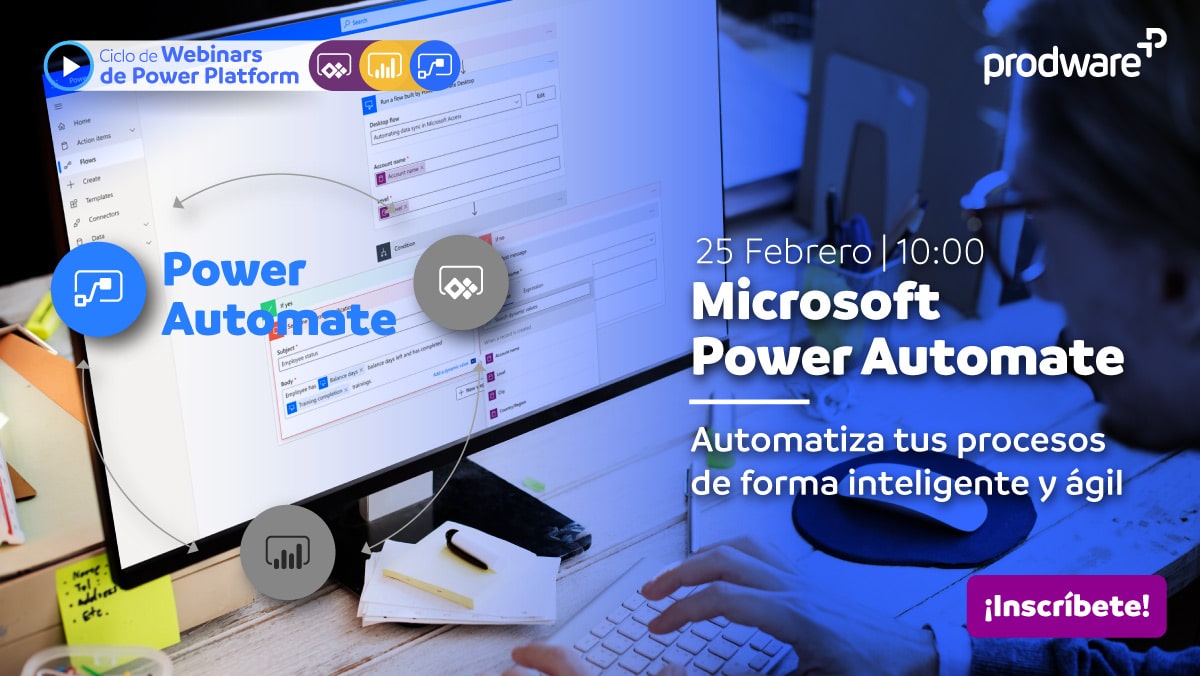 Webinar Power Automate | Prodware Spain | Partner Microsoft