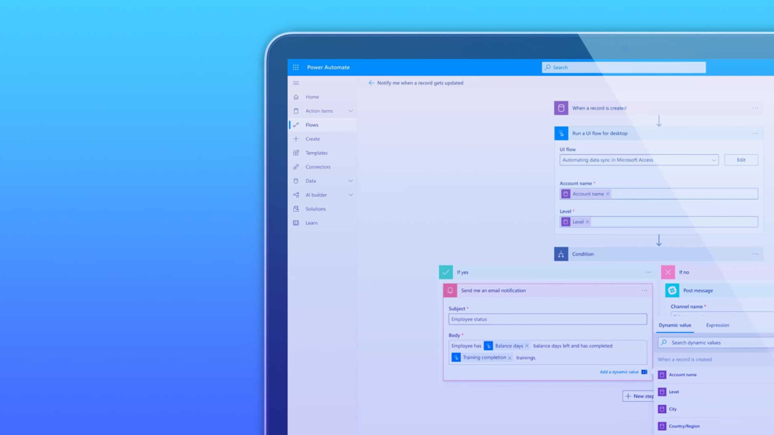 Automatiseer zelf je bedrijfsprocessen met Power Automate