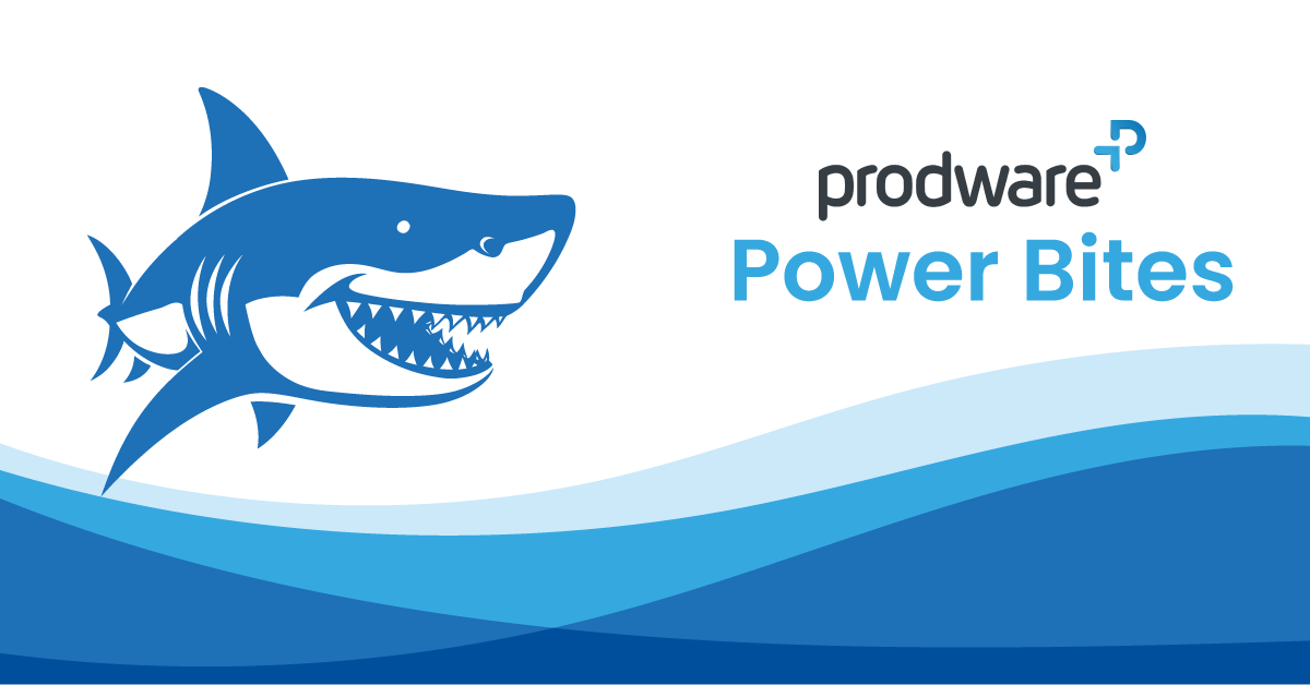 Power Bites | Tips & Tricks | Prodware Nederland